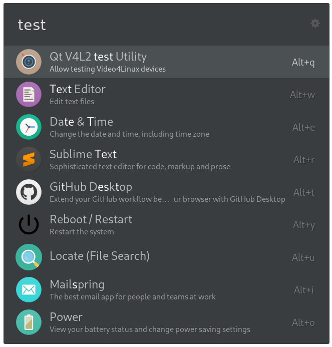 allow customized or alternative jump (shortcut) keys instead of Alt+ ...
