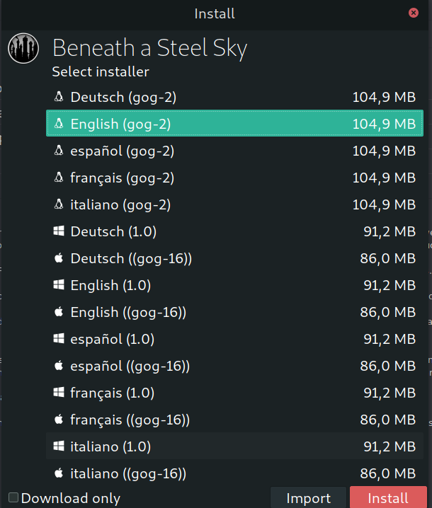 Suggestion: Split install selection into multiple choices · Issue #167 ...