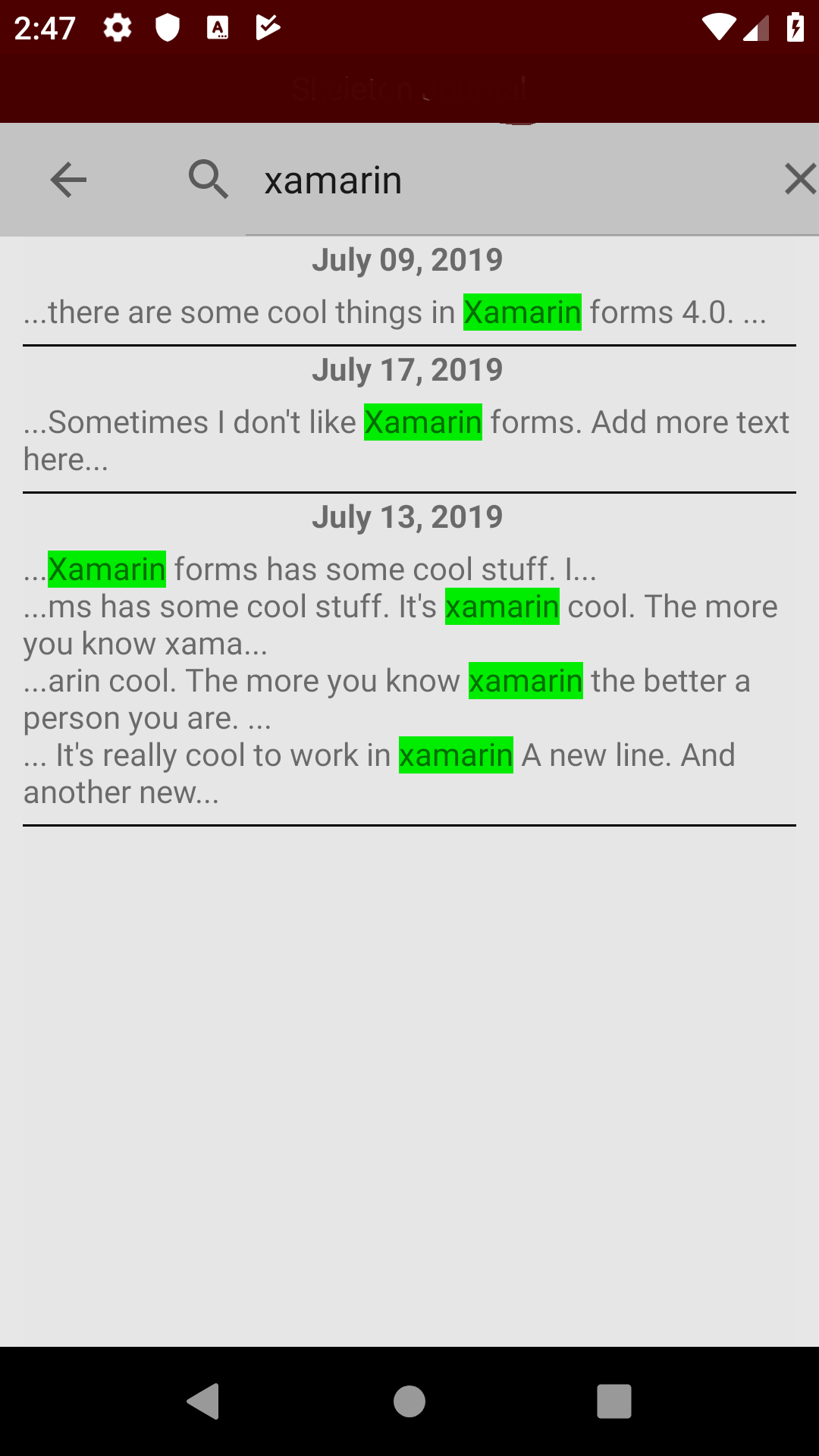 CollectionView doesn't resize on orientation change (Android) [Bug] · Issue #6869 · xamarin ...