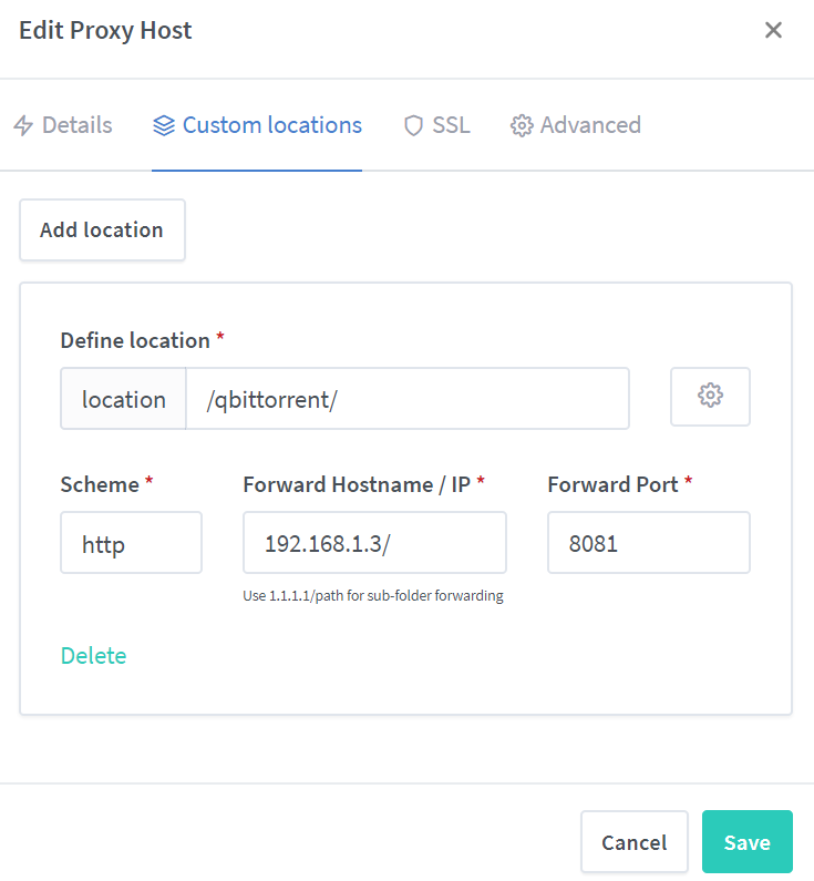 URL based Reverse Proxy · Issue #337 · NginxProxyManager/nginx-proxy-manager · GitHub