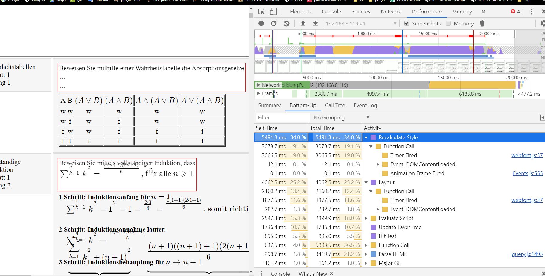 huge scripting and rendering times · Issue #2092 · KaTeX/KaTeX · GitHub