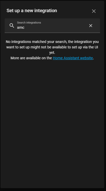 Amcrest Integration No Longer Showing · Issue 71292 · Home Assistant Core · Github