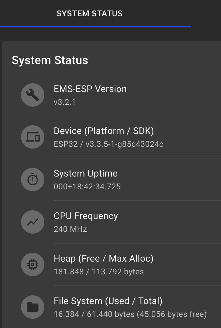 Error 500 while uploading a new bin file · Issue #240 · emsesp/EMS-ESP32 · GitHub