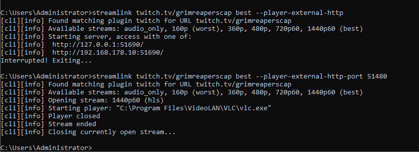 --player-external-http-port command doesn't work · Issue #4073 · streamlink/streamlink · GitHub