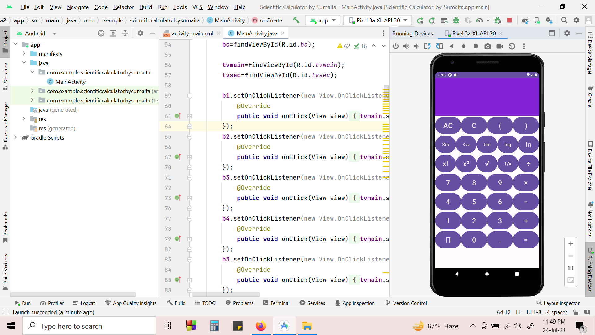GitHub - SumaitaB/Scientific-Calculator-MAD-Lab