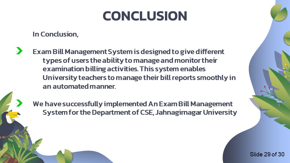 GitHub - SumaitaB/Exam-Bill-Management-System: The project illustrates ...
