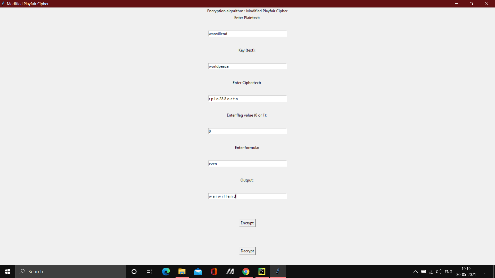 GitHub - snehalpatil4/Modified-Playfair-cipher GitHub - snehalpatil4/Modified-Playfair-cipher