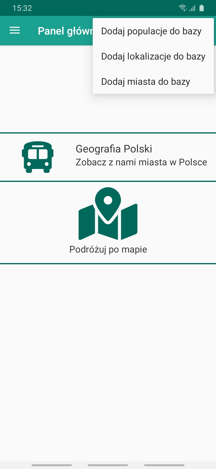 GitHub - Marta011/Cities: Android application using Android Studio, Java, Room Persistence ...
