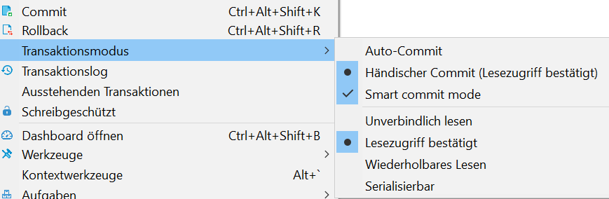 Smart Commit Does Not Work For The Sessions First Postgresql Query