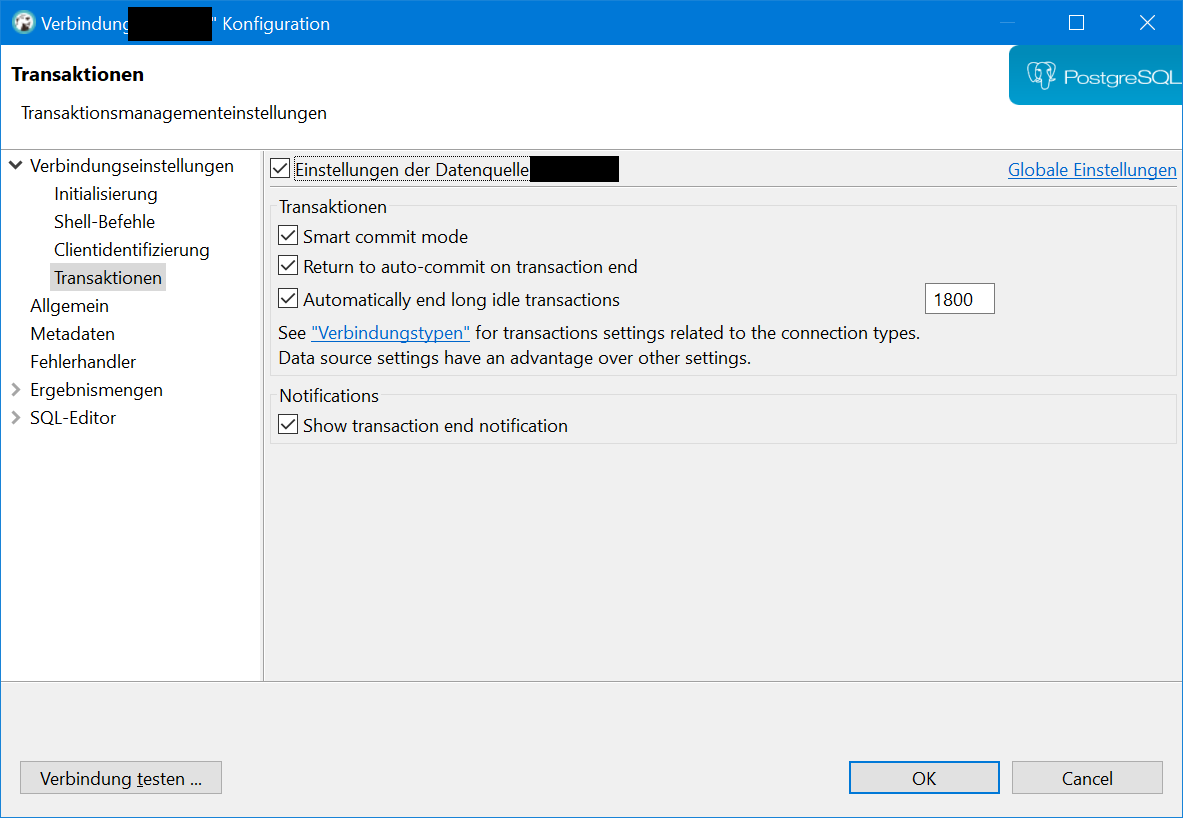 Smart Commit Does Not Work For The Sessions First Postgresql Query