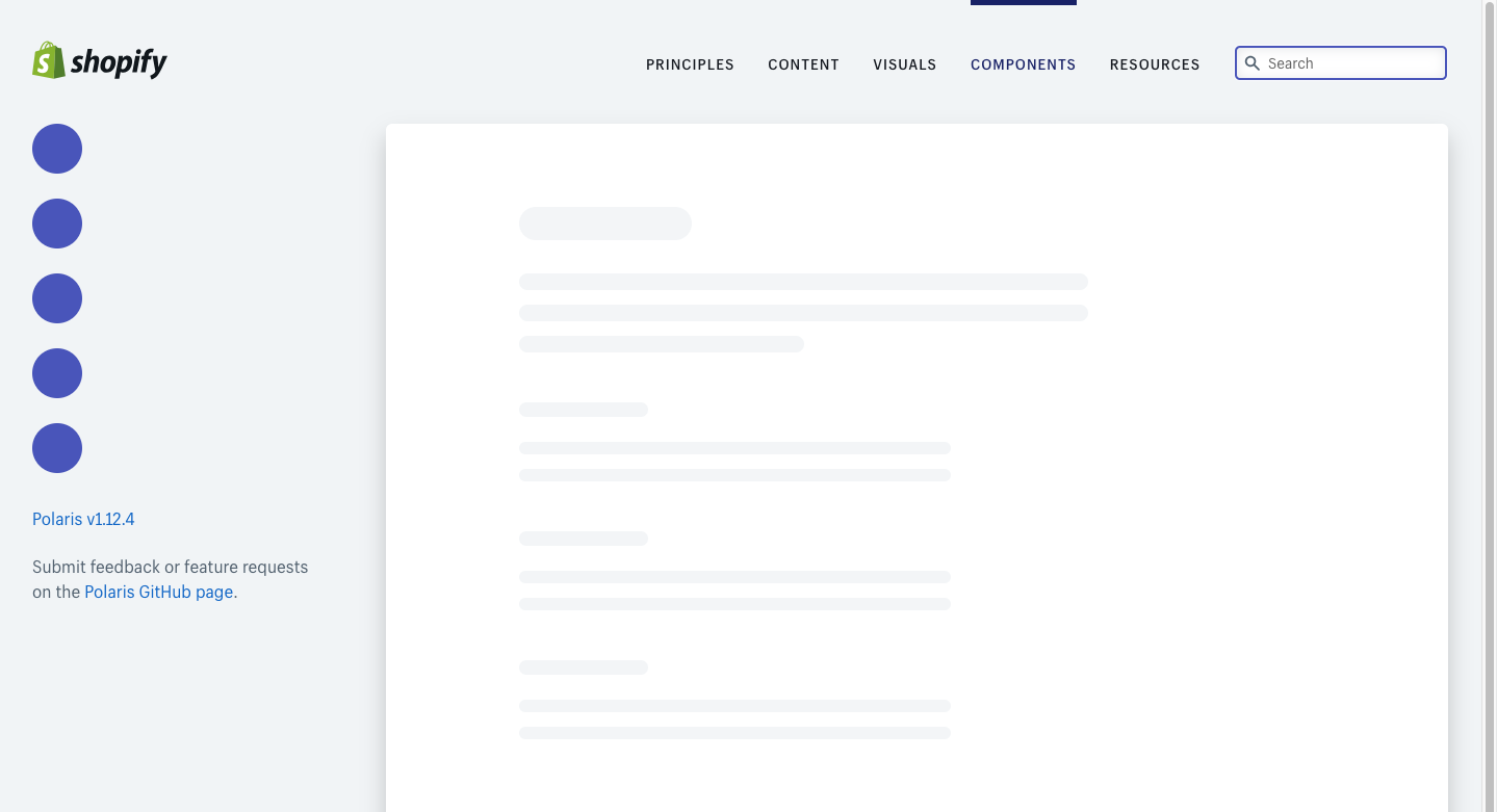 v2 components searchable in v1 docs · Issue #284 · Shopify/polaris · GitHub