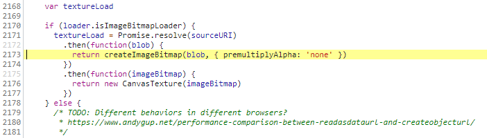 A 3D tile failed to load: undefined The source image cannot be decoded ...