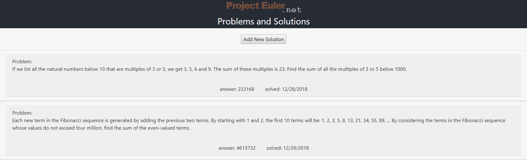 GitHub - olena-ageyeva/project-euler