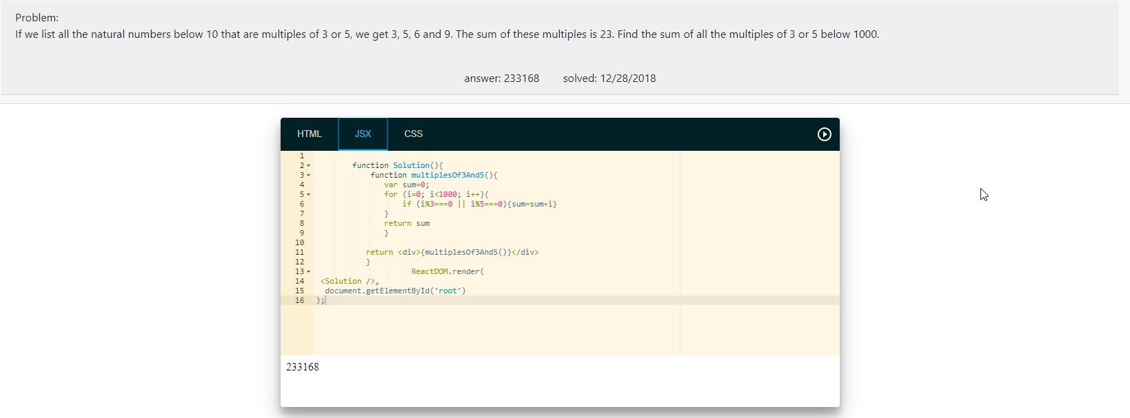 GitHub - olena-ageyeva/project-euler