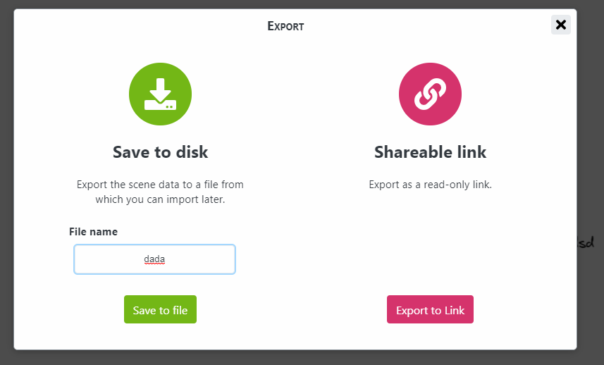 feat: exporting redesign by dwelle · Pull Request #3613 · excalidraw/excalidraw · GitHub