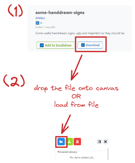open excalidraw files from Github and write changes to Github hosted ...