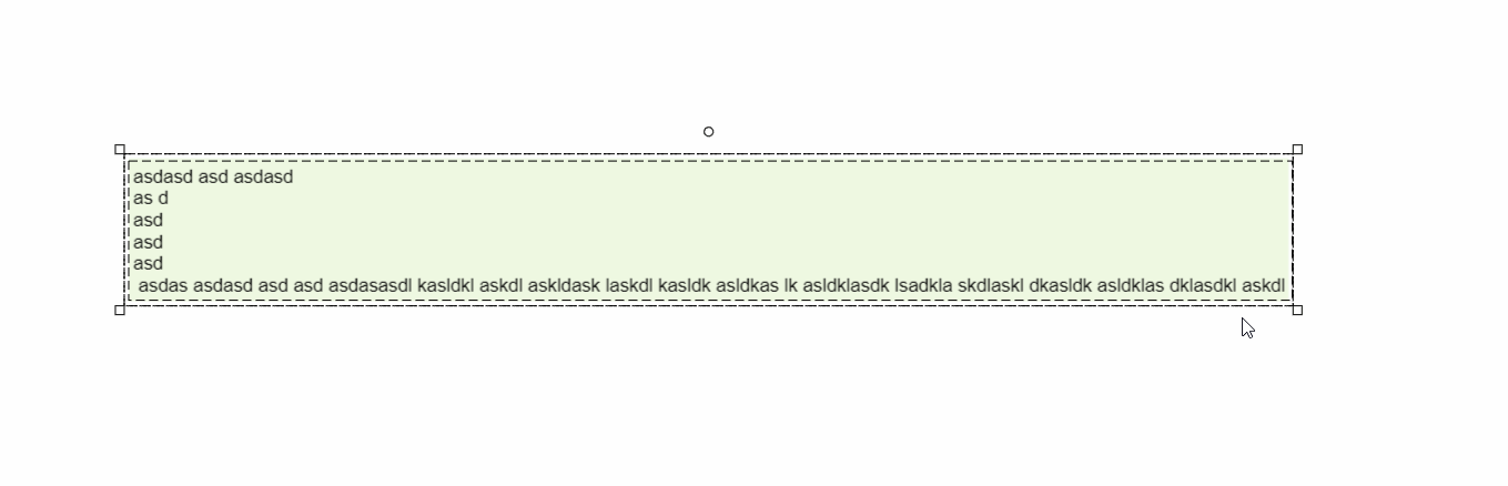 multi-selection allows resizing below min-width of text element · Issue #6363 · excalidraw ...