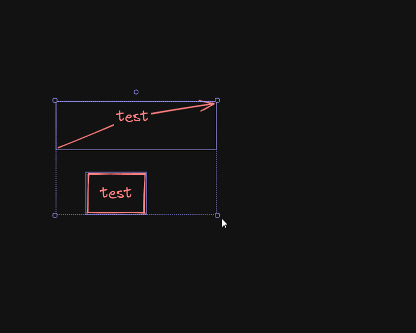 proportionally resizing arrow labels results in buggy sizing · Issue #6744 · excalidraw ...