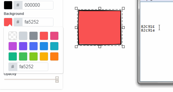 pasting non-normalized color into picker doesn't work · Issue #590 · excalidraw/excalidraw · GitHub