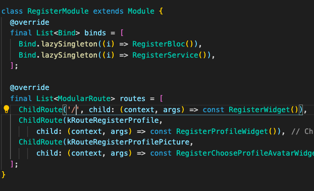 Navigation Problems With Named Routes · Issue 602 · Flutterandomodular · Github 8268