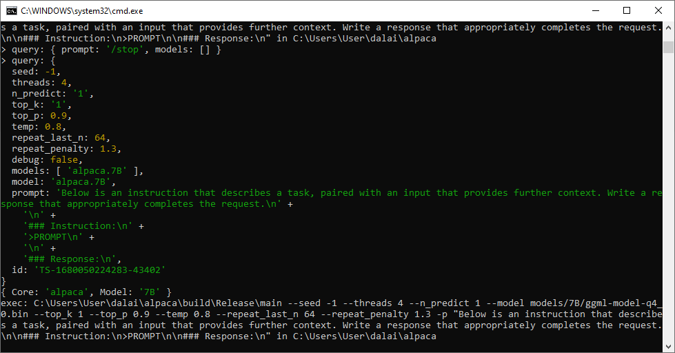 Doesn't do anything · Issue #315 · cocktailpeanut/dalai · GitHub