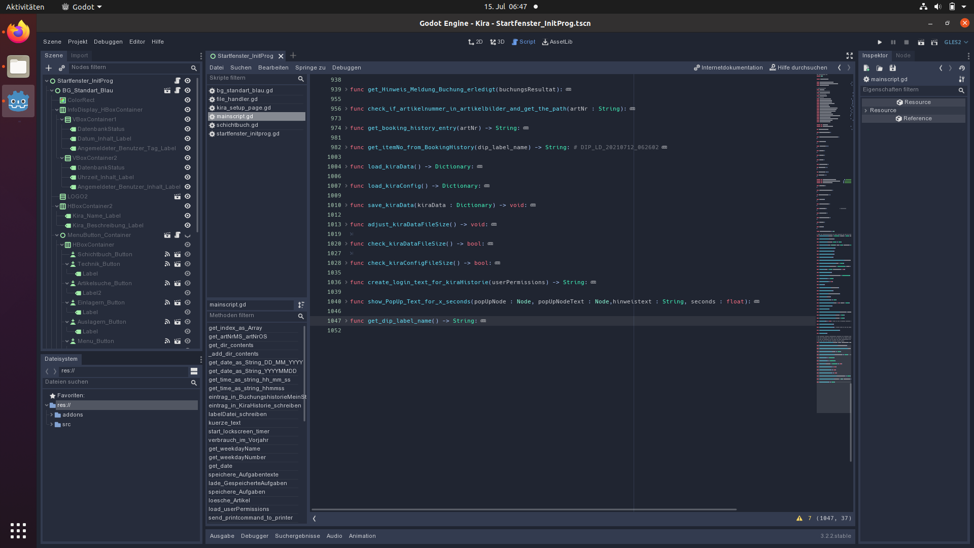 Editor fonts in the script editor's script list are less crisp since 3.3 when using editor scale ...