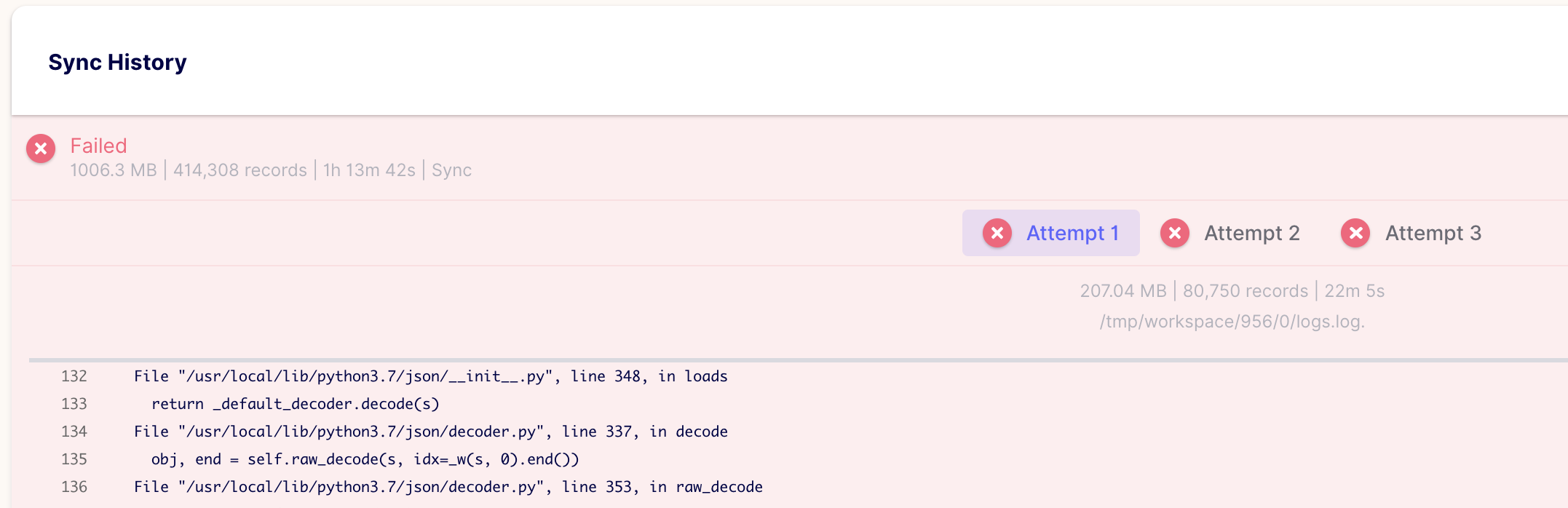 Source Recharge: API return mal-formated JSON need to implement retry · Issue #7469 · airbytehq ...