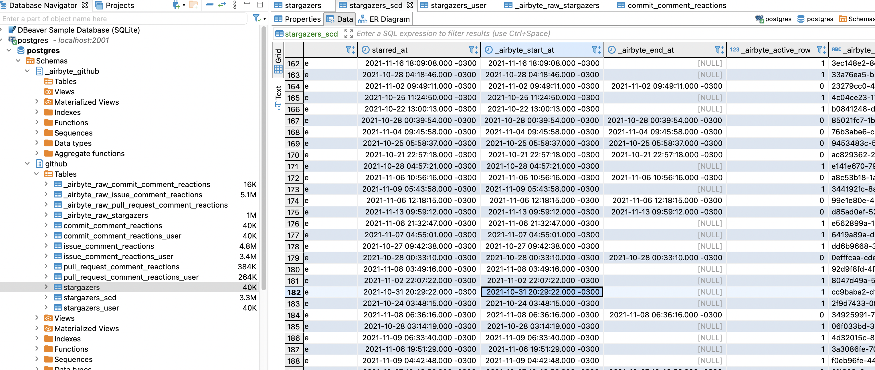 Normalization: final tables don't have any data · Issue #8028 ...