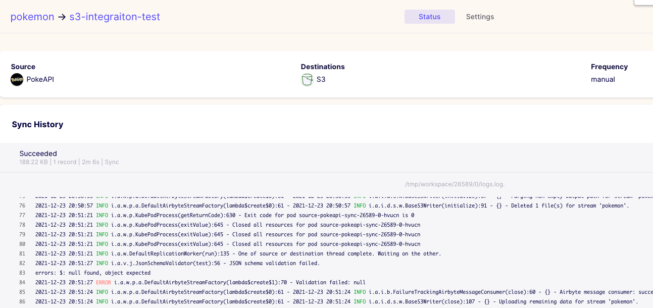🐛 Logs print SLF4J warn as errors · Issue #9093 · airbytehq/airbyte · GitHub