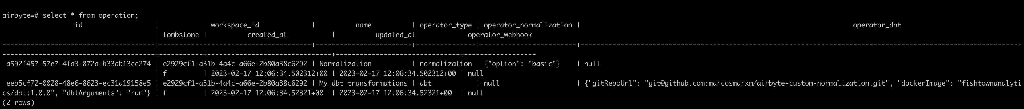Git Repository Url Of The Custom Transformation Project Fields Requires That A Git Is In It 2546