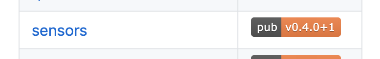 [sensors] Package on pub.dev is v0.4.0+1 but repo is v0.4.0+2 · Issue ...