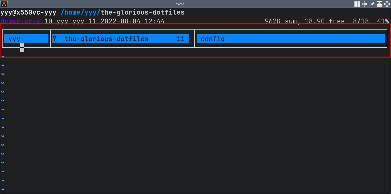 Switching buffers causes the application size in the terminal to be changed · Issue #19665 ...