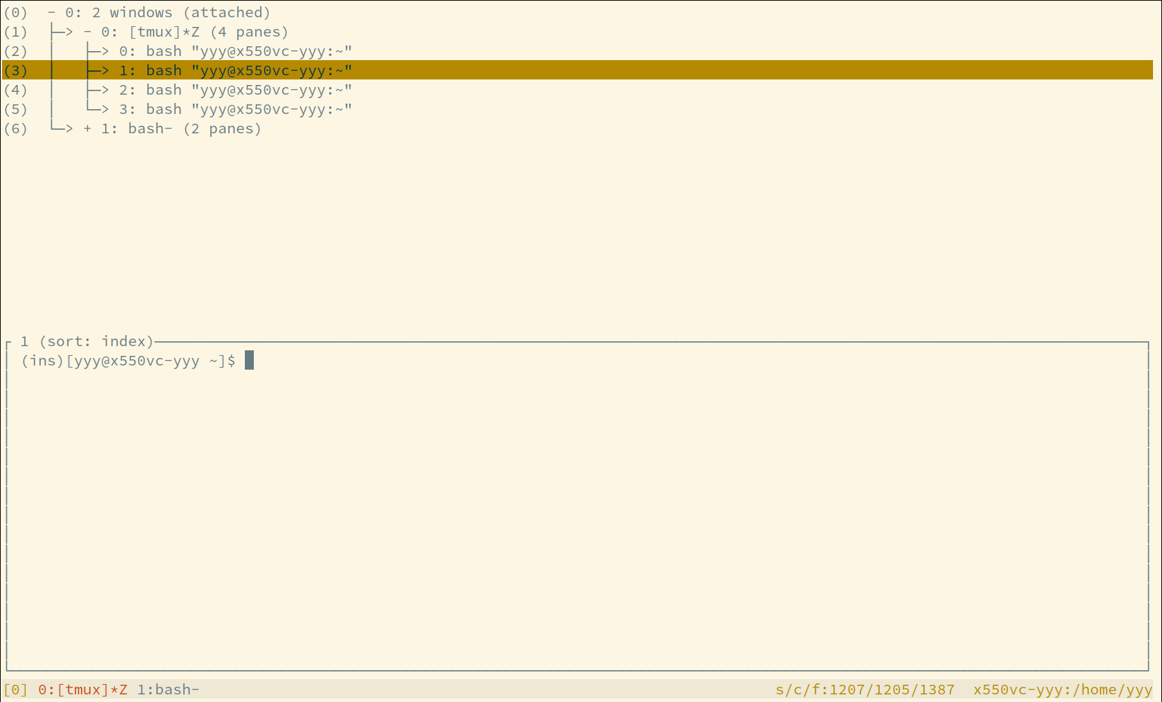 How can I modify the key binding in tree mode · Issue #2201 · tmux/tmux · GitHub