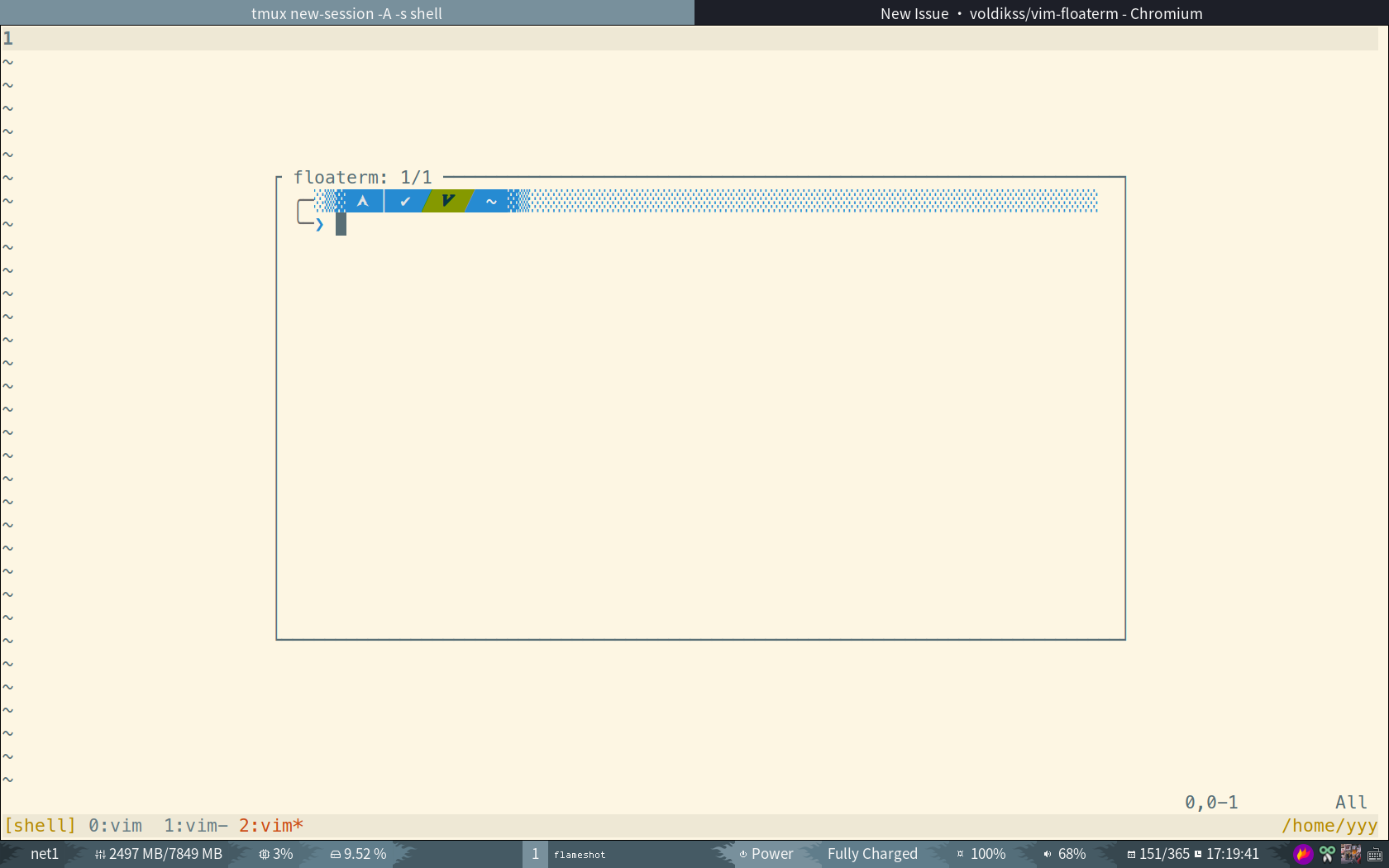请问怎么退出啊 · Issue #122 · voldikss/vim-floaterm · GitHub