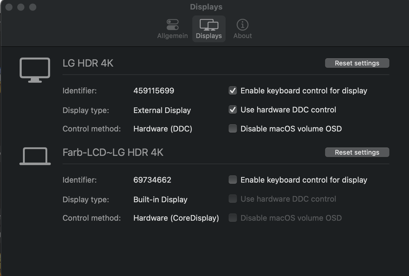 Can't change MB brightness in mirror mode · Issue #437 · MonitorControl/MonitorControl · GitHub