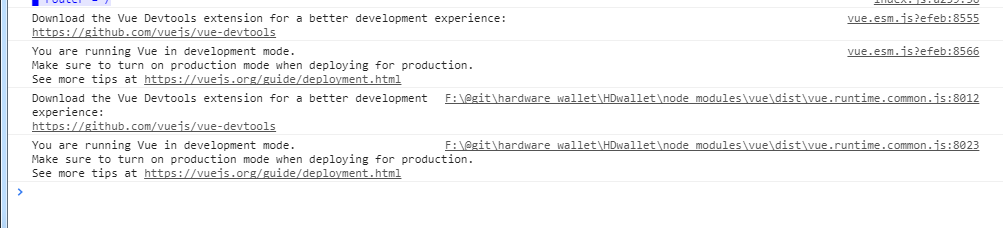 Vue detected two times by vue-devtools · Issue #586 · SimulatedGREG/electron-vue · GitHub
