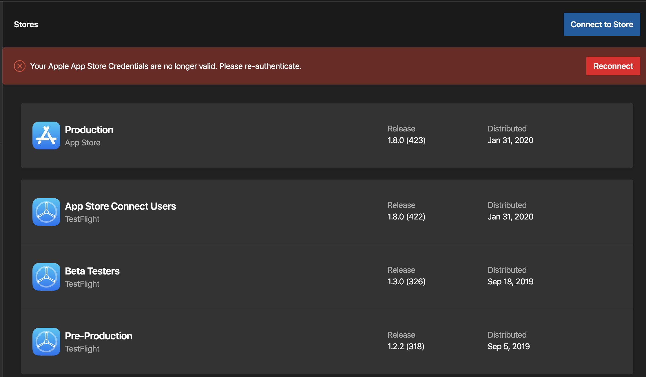 Before building, first check for valid connection to App Store Connect · Issue #909 · microsoft ...