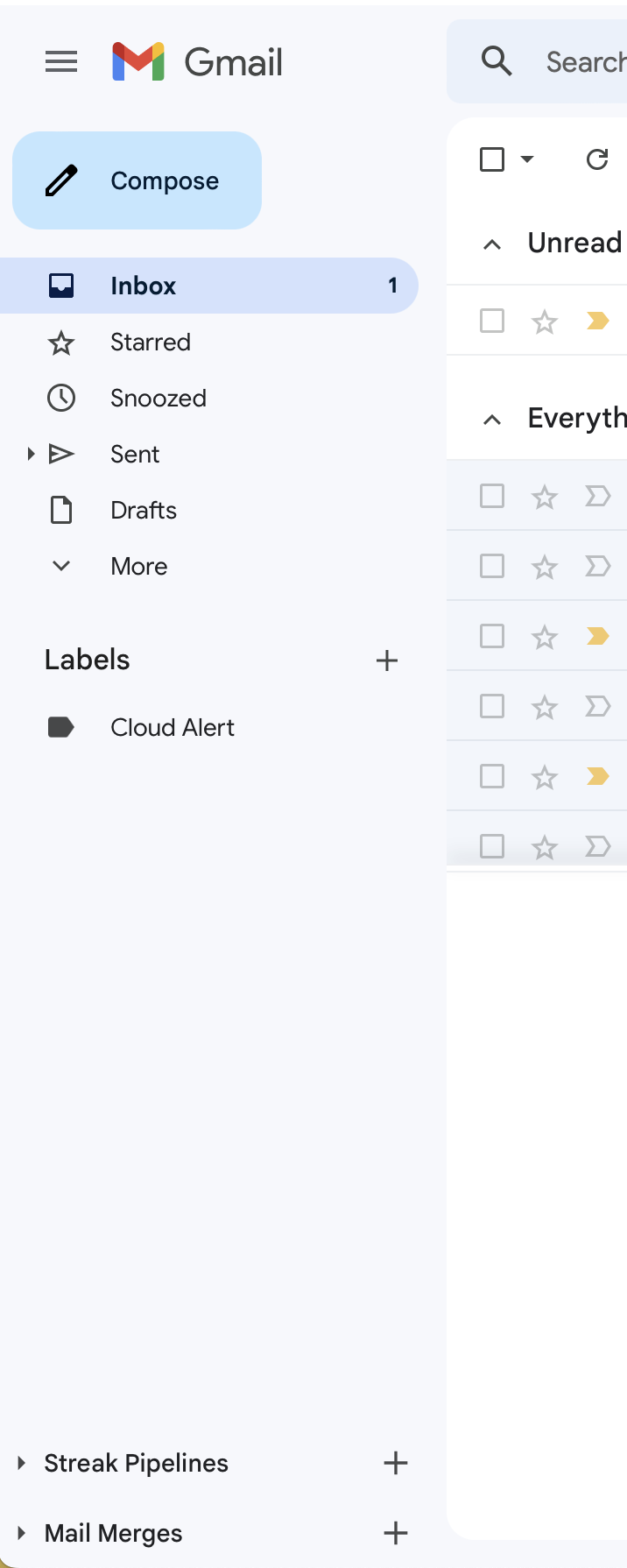 When the gmail apps are turned off, the NavItem UI and ordering are messed up. · Issue #893 ...