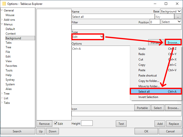 Selection of items · Issue #392 · tablacus/TablacusExplorer · GitHub
