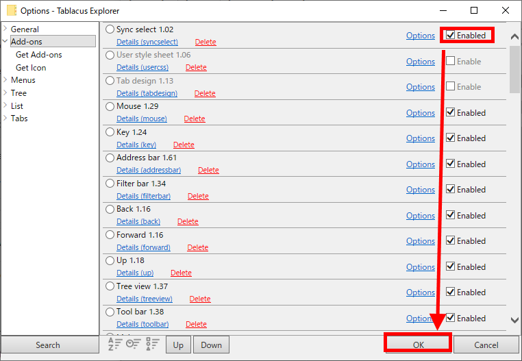Selection of items · Issue #392 · tablacus/TablacusExplorer · GitHub