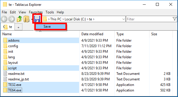Remember last item. · Issue #399 · tablacus/TablacusExplorer · GitHub