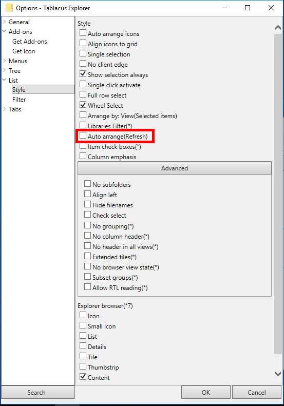Refresh problems · Issue #406 · tablacus/TablacusExplorer · GitHub