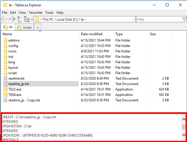 Refresh problems · Issue #406 · tablacus/TablacusExplorer · GitHub