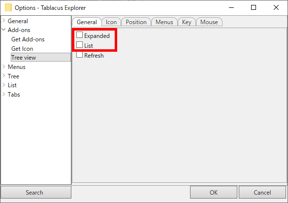 selection in tree · Issue #445 · tablacus/TablacusExplorer · GitHub