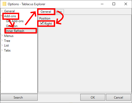 [Feature Request] Reorder UI elements from 'Inner' add-ons · Issue #453 · tablacus ...