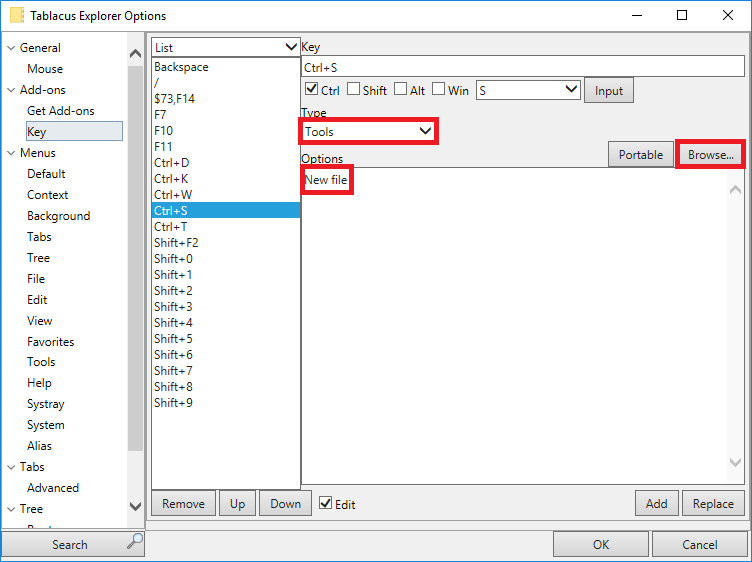 New file menu (feature request) · Issue #89 · tablacus/TablacusExplorer · GitHub