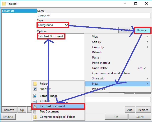 New file menu (feature request) · Issue #89 · tablacus/TablacusExplorer · GitHub