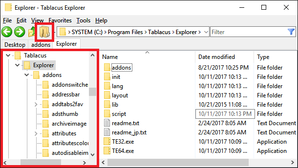 wiki images · Issue #21 · tablacus/TablacusExplorerAddons · GitHub