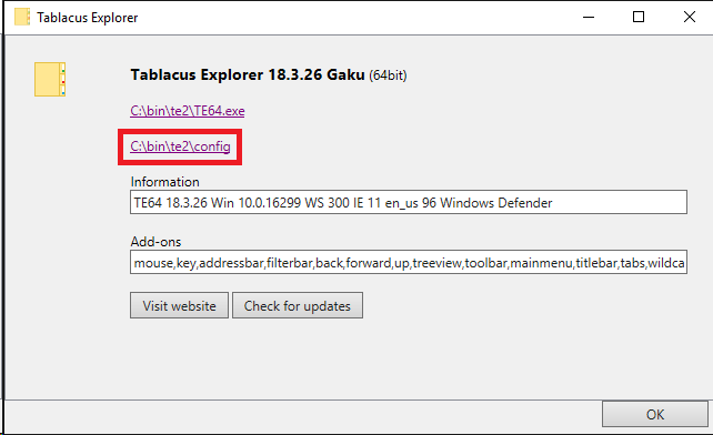 Load specific layout on startup · Issue #26 · tablacus/TablacusExplorerAddons · GitHub