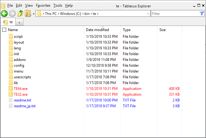Addon "colored with extension" does not work anymore · Issue #55 · tablacus ...